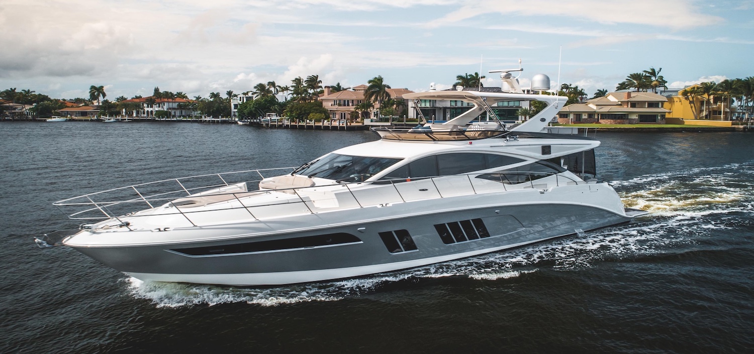 65ft Searay Yacht Rental in Miami, FL | Yachting with Christos