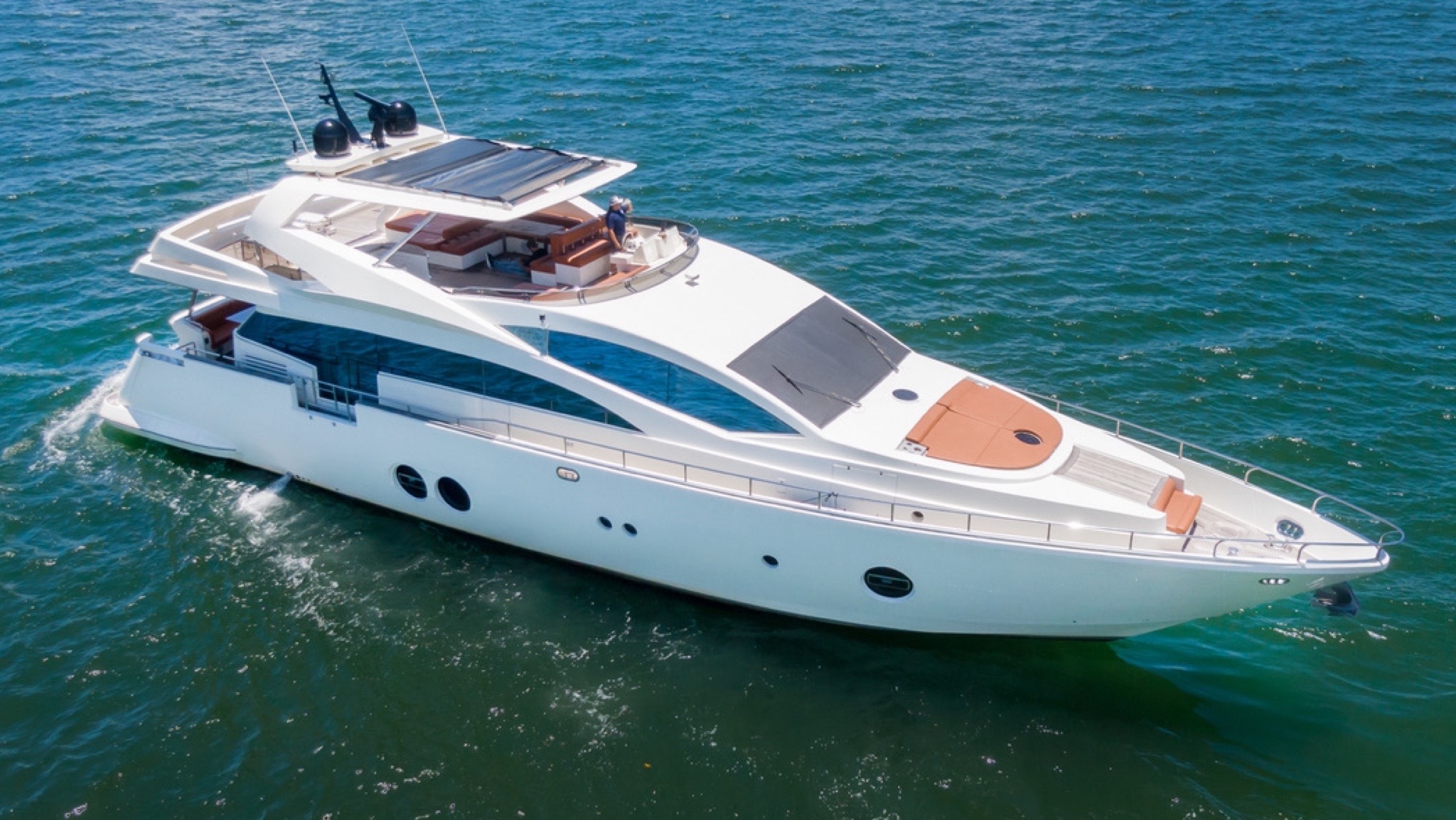 Book the 85 ft Aicon Yacht in Miami to Live Through Real Adventure