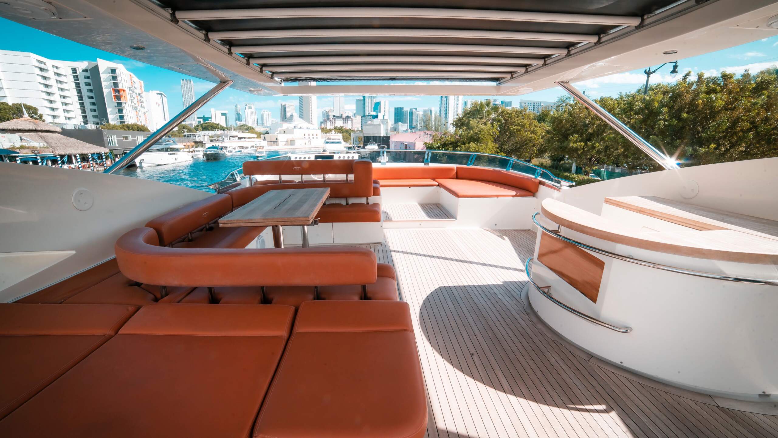 Book the 85 ft Aicon Yacht in Miami to Live Through Real Adventure
