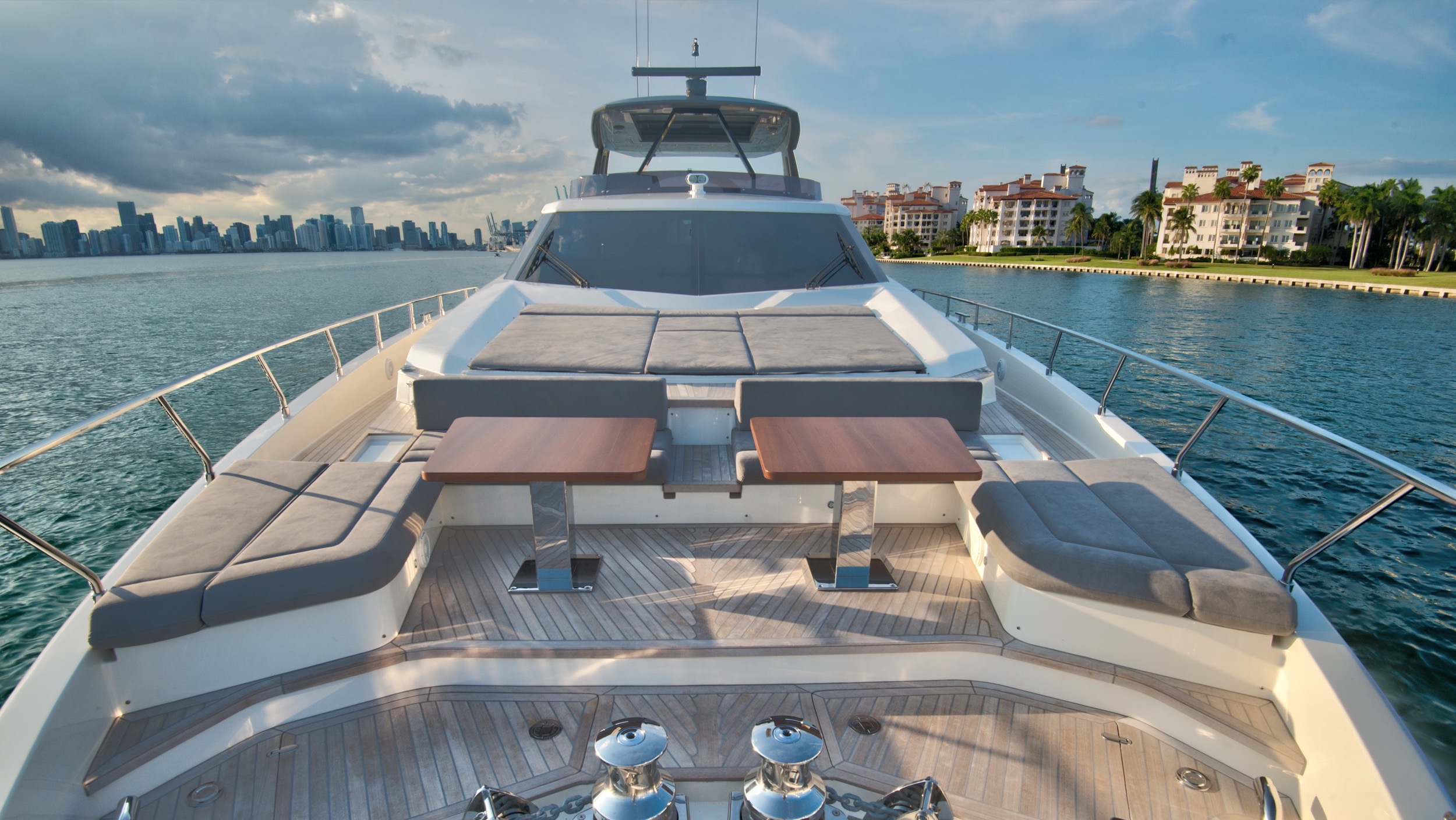 Book the 94 ft Ferretti Yacht in Miami to Live Through Real Adventure
