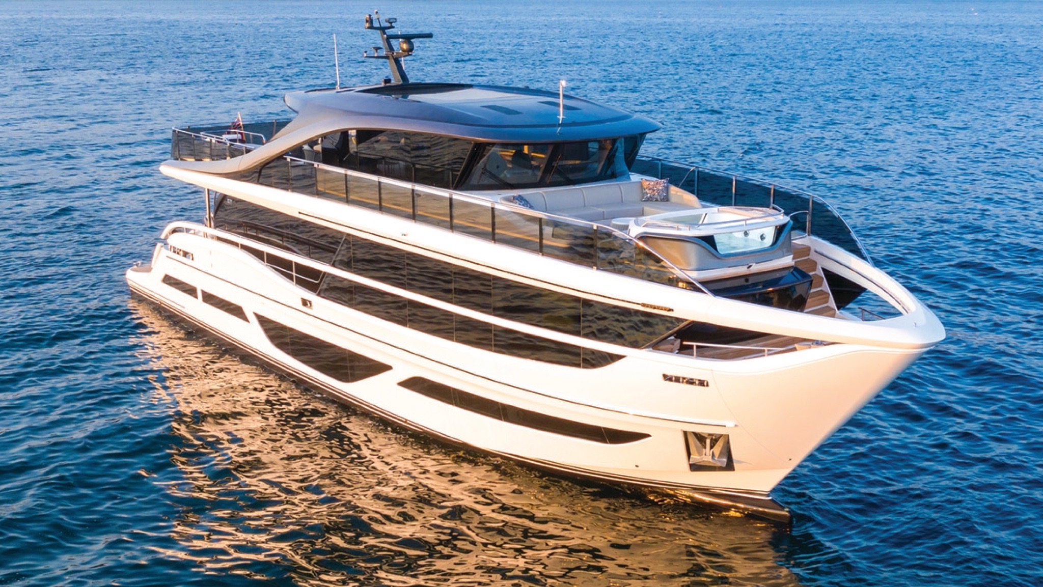 Book the 95 ft Princess Yacht to Live Through Real Adventure